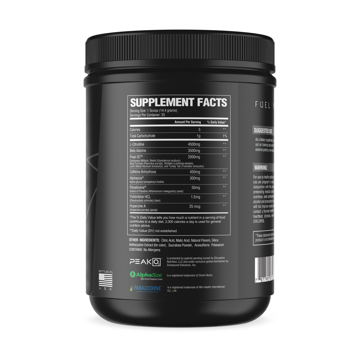 IntensityLabs Pre-Workout: Purple Citron® – Intensity Labs